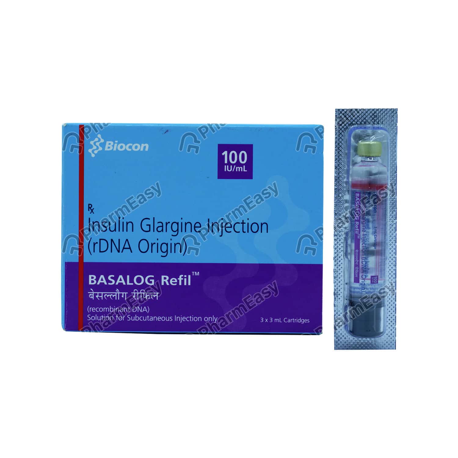 Basalog Refil Injection 3ml - Uses, Side Effects, Dosage, Composition ...