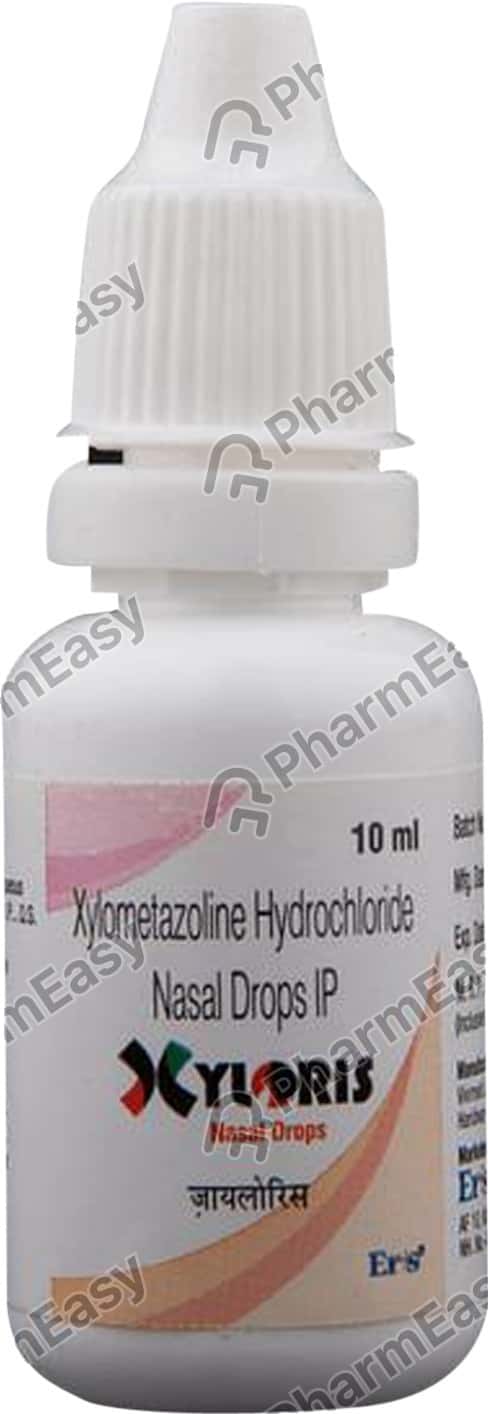 Xyloris 0.1 % Nasal Drop (10): Uses, Side Effects, Price & Dosage ...