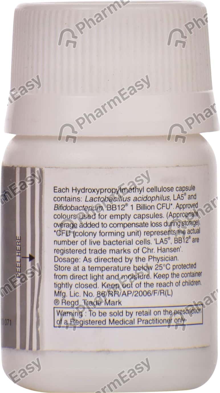 Buy Bactiv Bottle Of 10 Probiotic Capsules Online at Flat 15% OFF ...