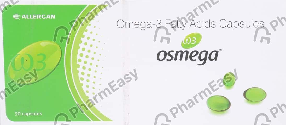Osmega Strip Of 30 Capsules: Uses, Side Effects, Price & Dosage | PharmEasy