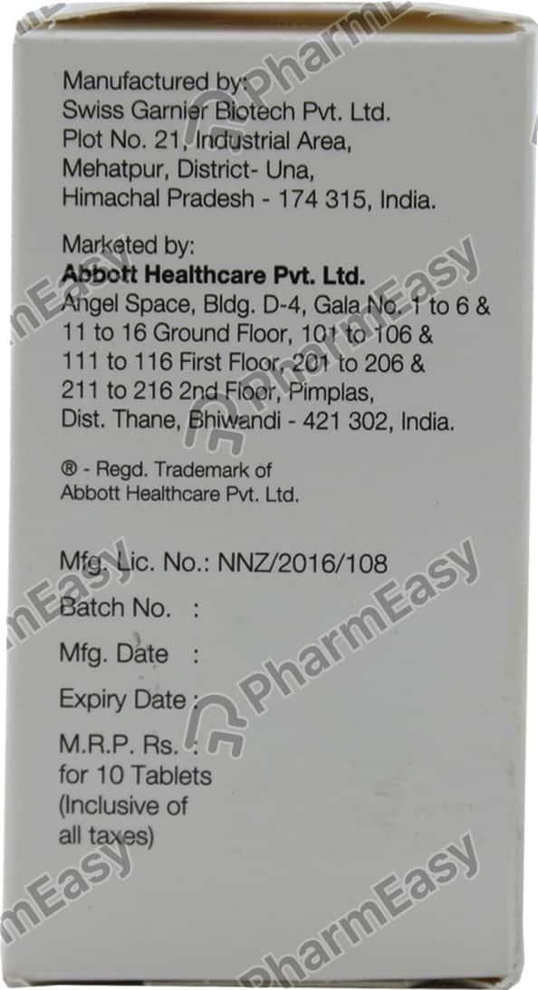 Buy Nicoduce Od 10 MG Tablet (10) Online at Flat 15% OFF | PharmEasy