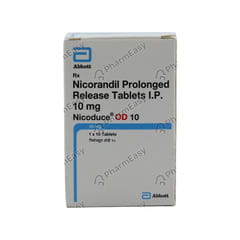 Buy Nicoduce Od 10 MG Tablet (10) Online at Flat 18% OFF* | PharmEasy