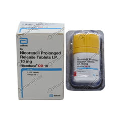 Buy Nicoduce Od 10 MG Tablet (10) Online at Flat 18% OFF* | PharmEasy