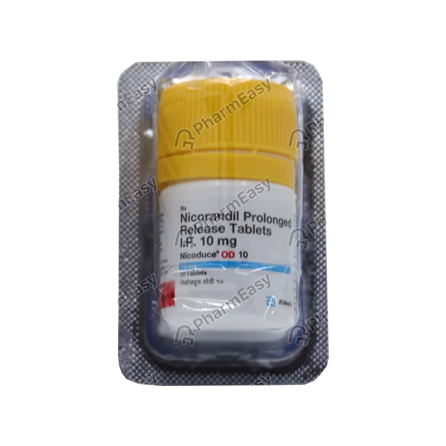 Buy Nicoduce Od 10 MG Tablet (10) Online at Flat 18% OFF* | PharmEasy