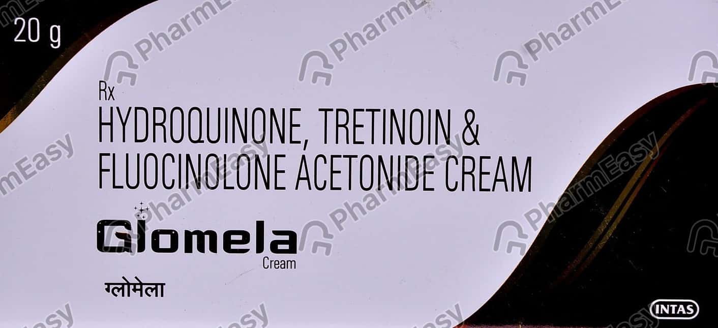 Glomela Tube Of 20gm Cream: Uses, Side Effects, Price & Dosage | PharmEasy