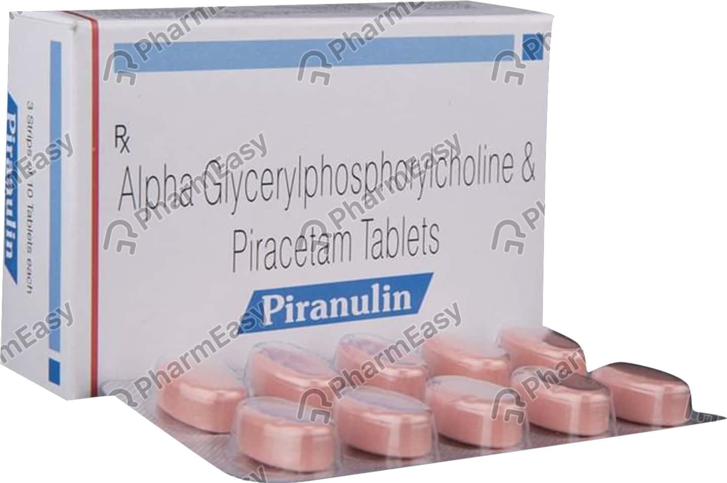 Buy Piranulin Strip Of 10 Tablets Online at Flat 15% OFF | PharmEasy