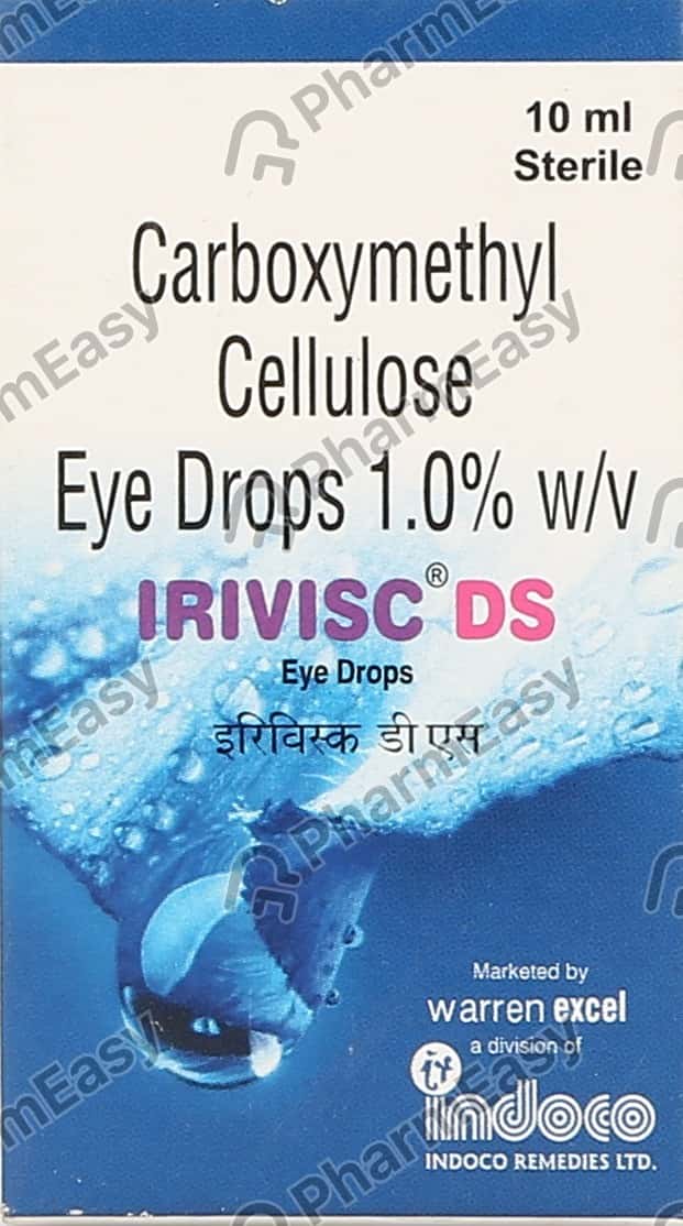 Irivisc Ds 1 %W/V Eye Drop (10): Uses, Side Effects, Price & Dosage ...