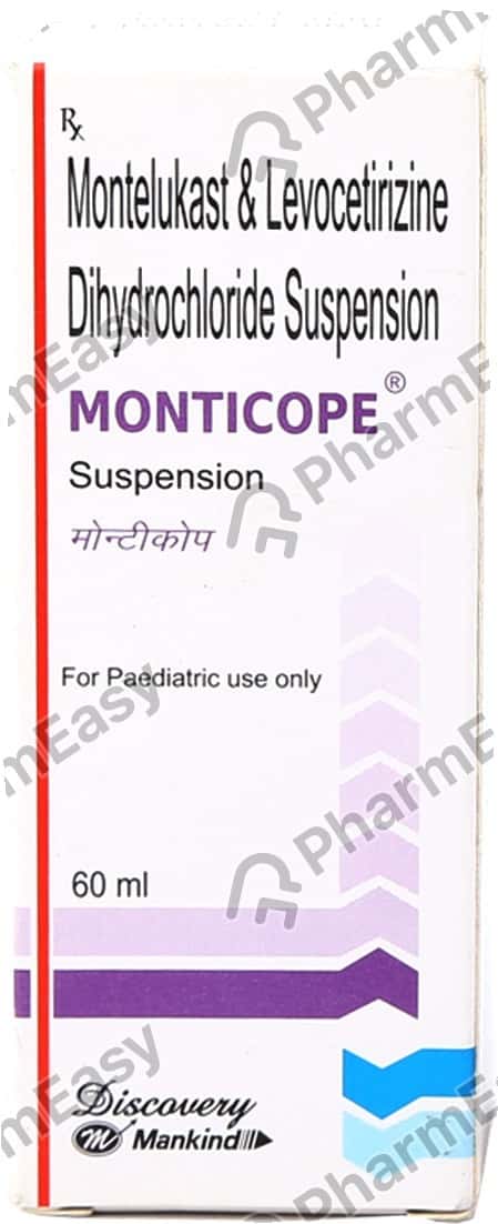 Lcz Mont Syrup 60ml: Uses, Side Effects, Price, Dosage & Composition ...