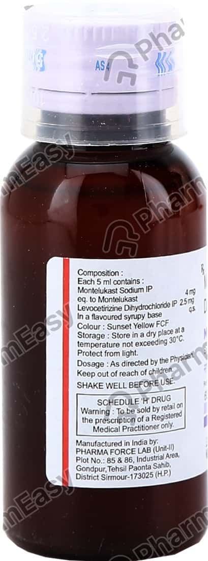 Monticope Bottle Of 60ml Suspension: Uses, Side Effects, Price & Dosage ...