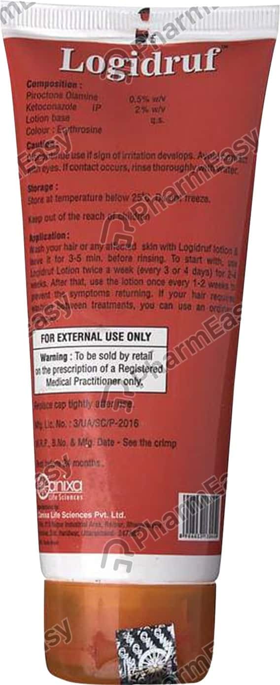 Buy Logidruf Tube Of 100ml Shampoo Online at Flat 15% OFF | PharmEasy