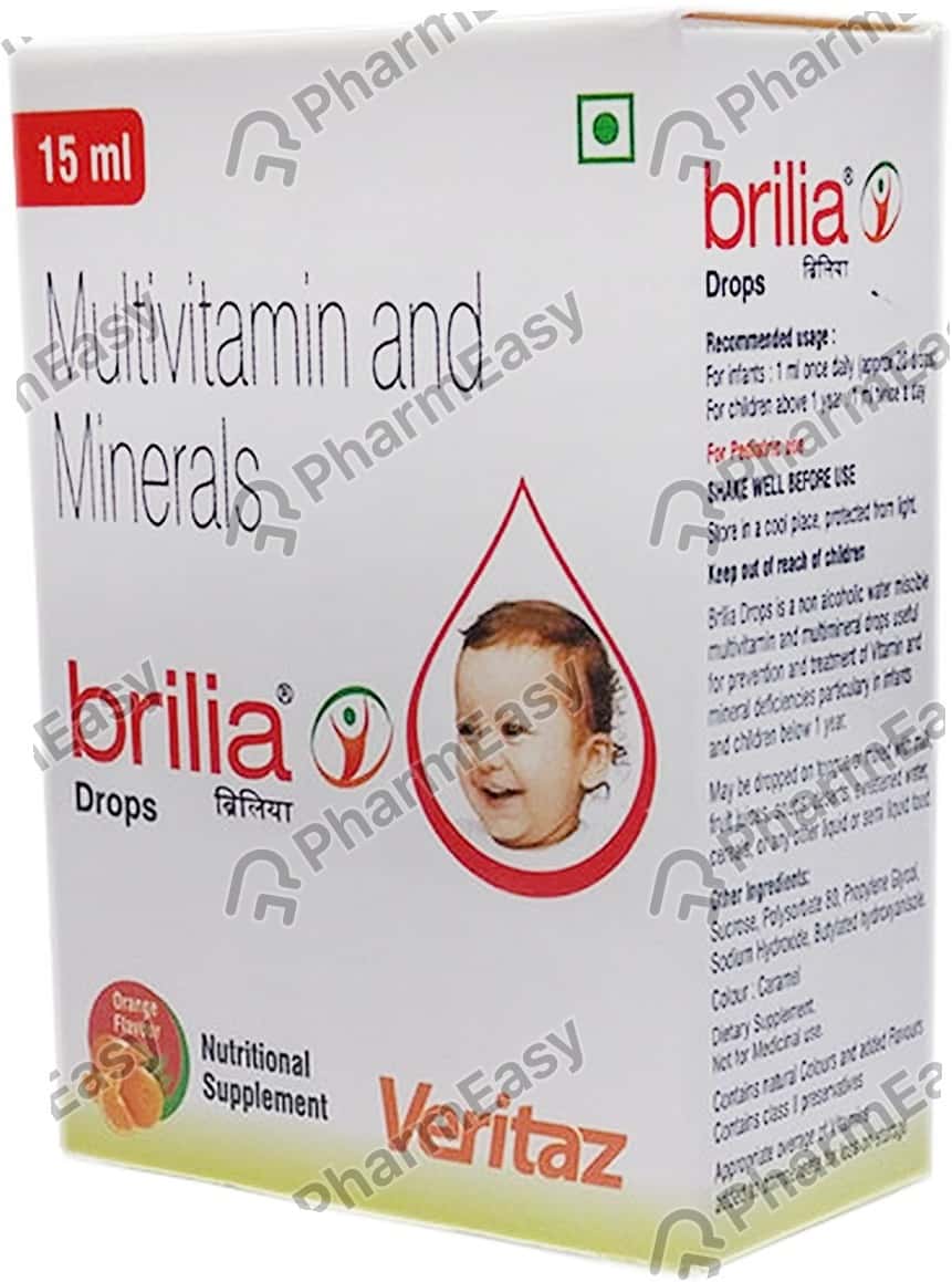 Buy Brilia Drops 15ml Online at Flat 15% OFF | PharmEasy