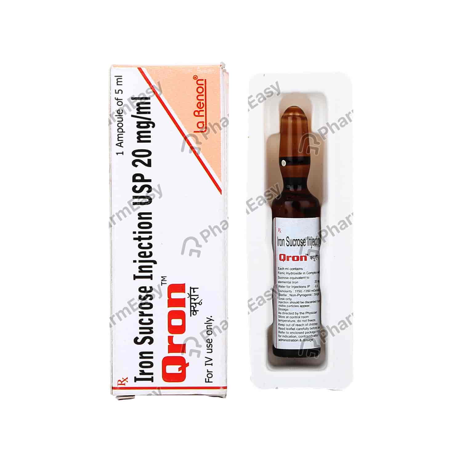 Buy Qron Injection Online at Flat 18% OFF* | PharmEasy