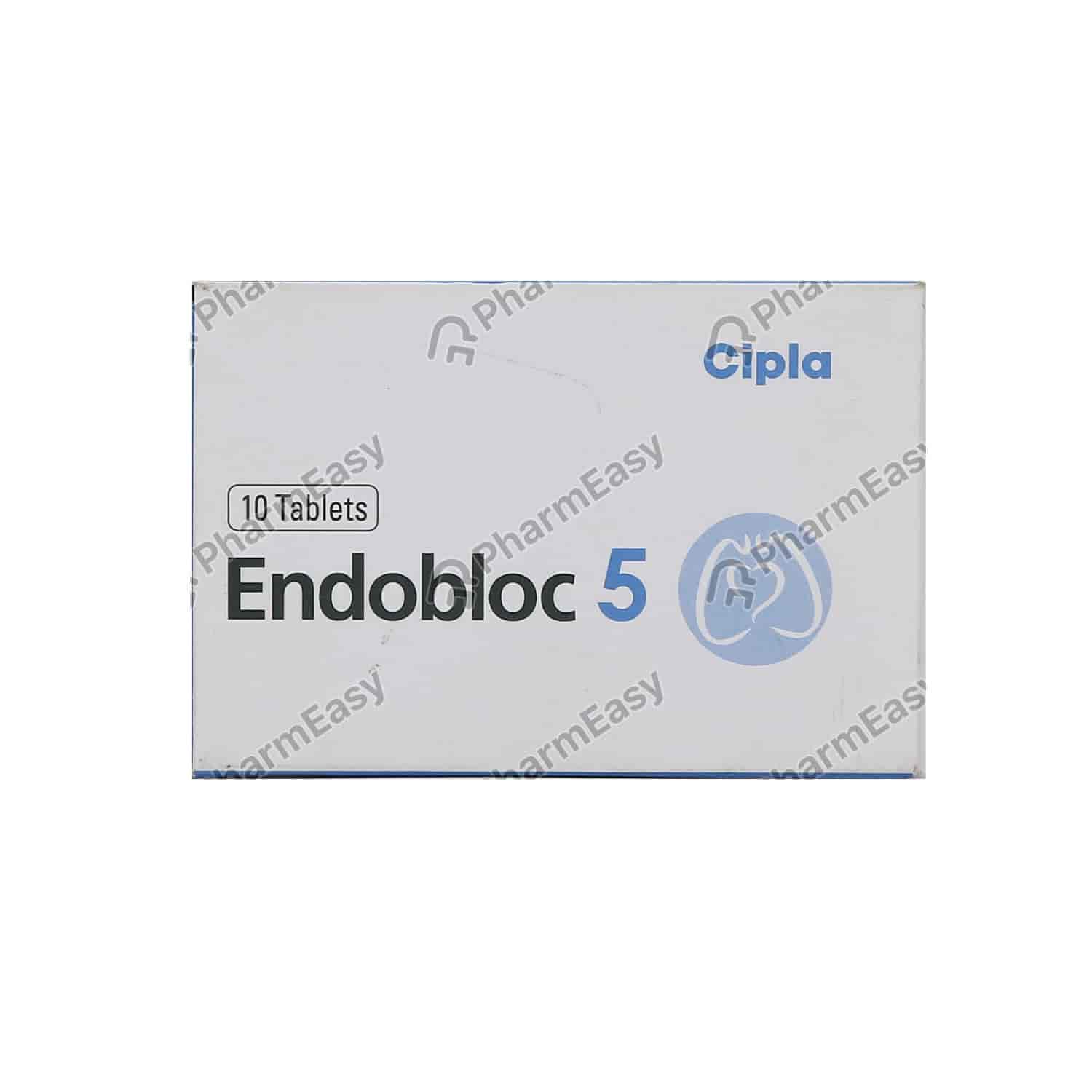 Buy Endobloc 5mg Tablet Online at Flat 18% OFF* | PharmEasy