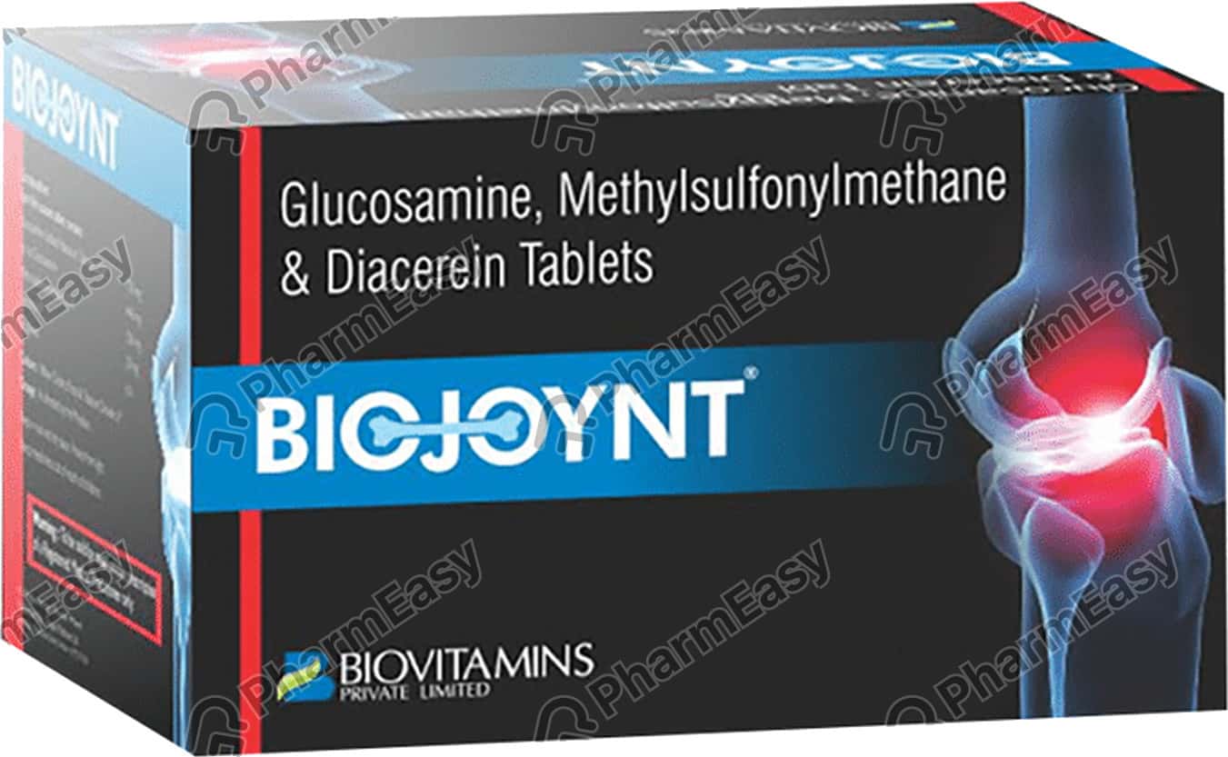 Biojoynt Strip Of 10 Tablets: Uses, Side Effects, Price & Dosage ...