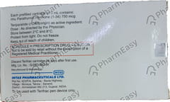 Terifrac 3ml Solution For Injection: Uses, Side-effects, Price, Dosage ...