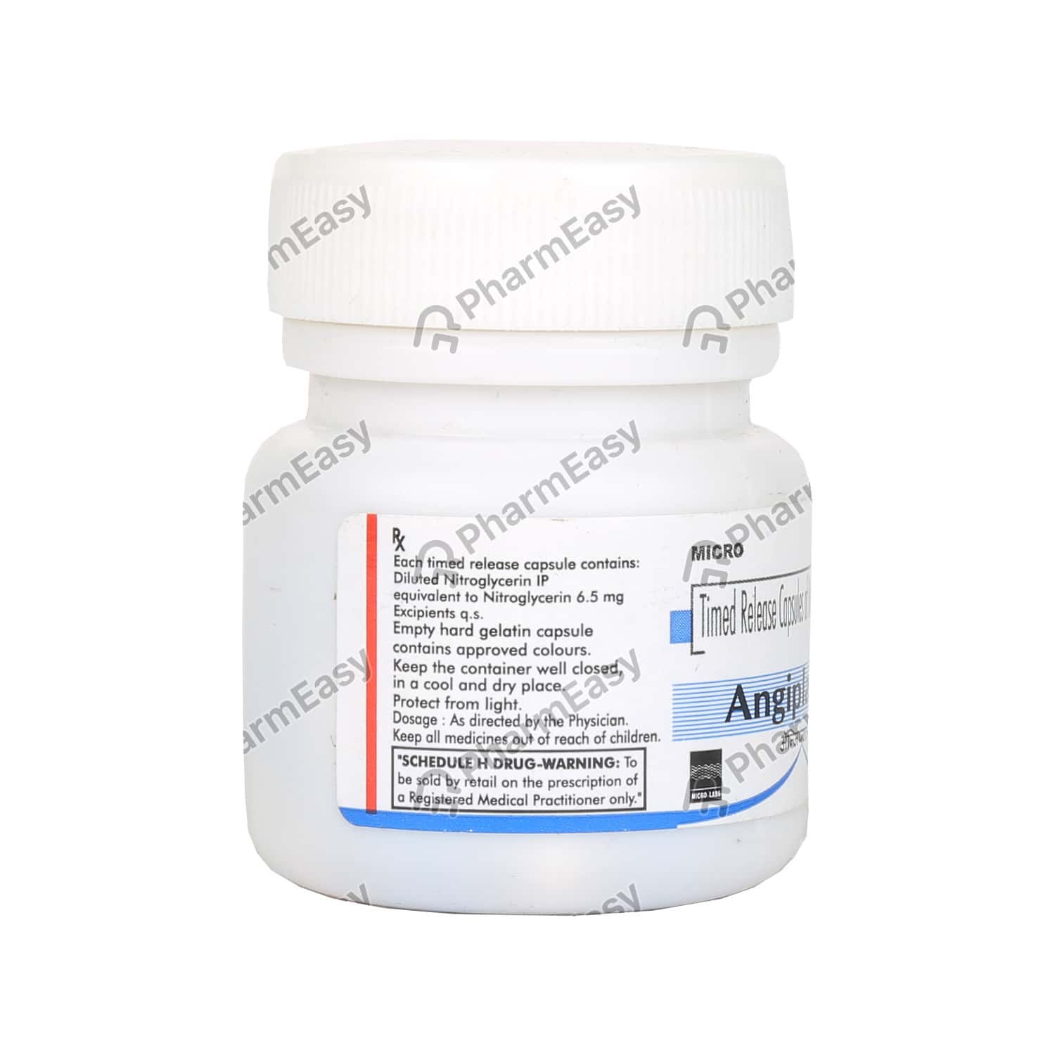 Buy Angiplat 6.5 MG Capsule (25) Online at Flat 18% OFF* | PharmEasy