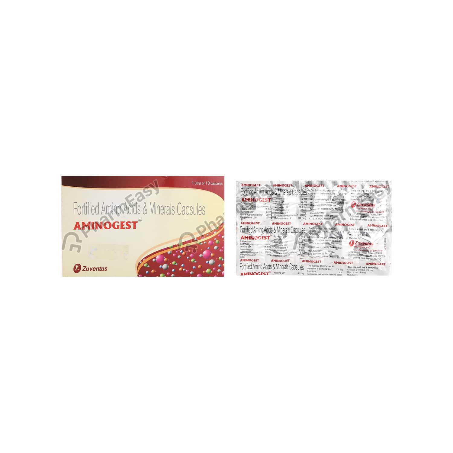 Buy Aminogest Cap Online at Flat 18% OFF* | PharmEasy