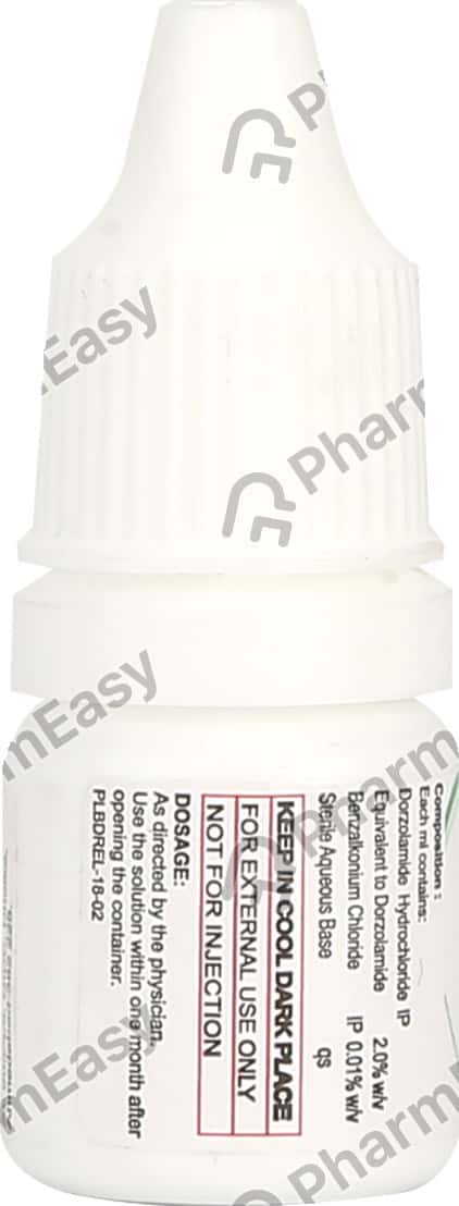 Buy Dorsun 2 % Eye Drop (5) Online at Flat 15% OFF | PharmEasy