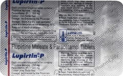 Lupirtin-P Tablet: Uses, Side-effects, Price, Dosage & More Info ...
