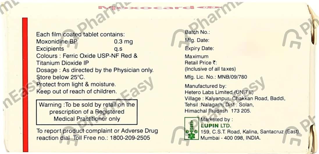Moxilong 0.3 MG Tablet (10): Uses, Side Effects, Price & Dosage | PharmEasy