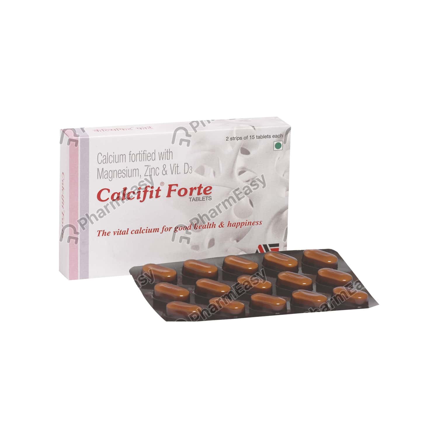 Buy Calcifit Forte Strip Of 15 Tablets Online at Flat 18% OFF* | PharmEasy