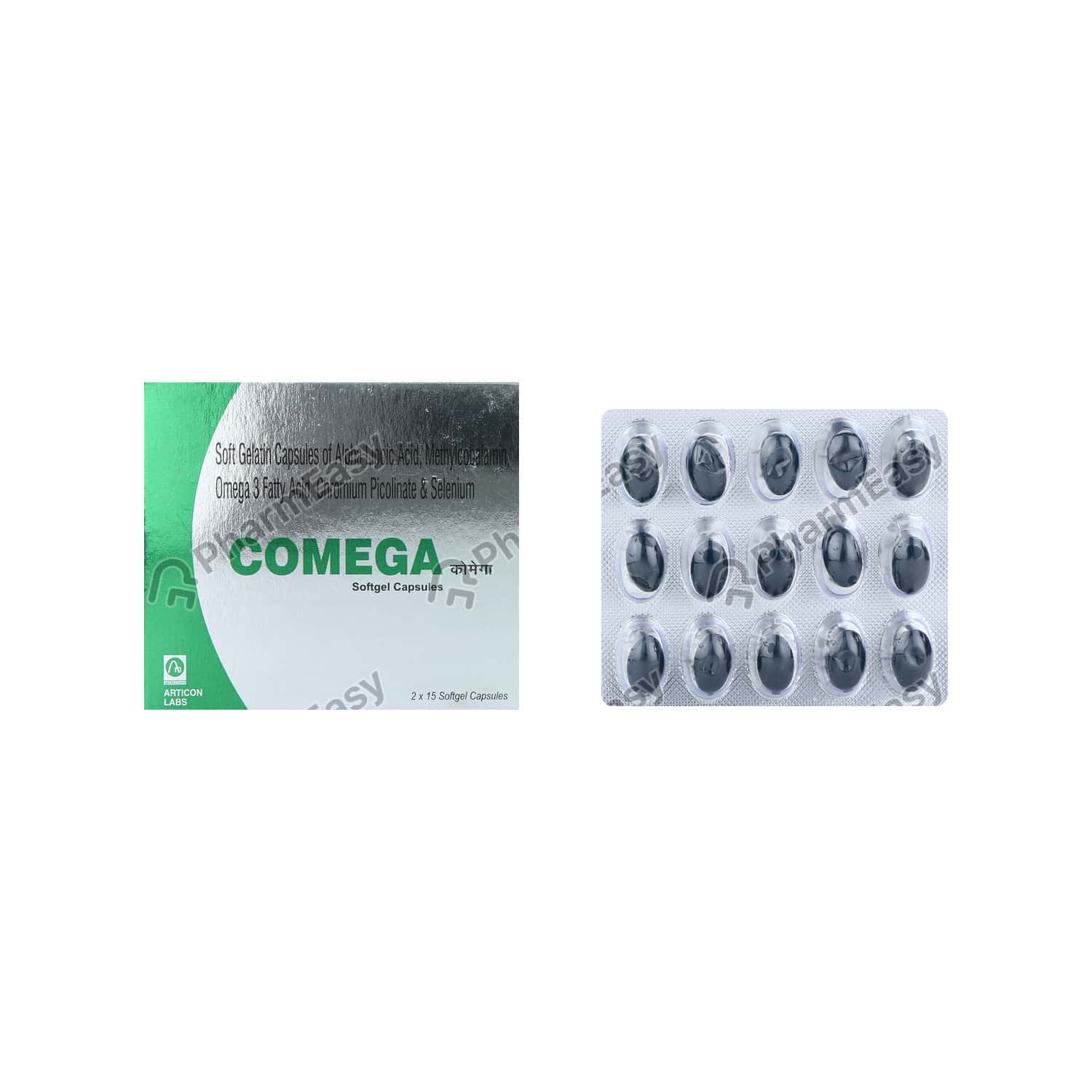 Buy Comega Cap Online at Flat 18% OFF* | PharmEasy