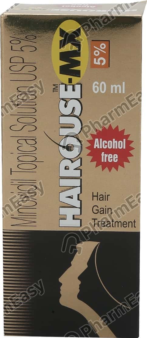 Hairouse 5 %W/V Skin Solution (60): Uses, Side Effects, Price & Dosage ...