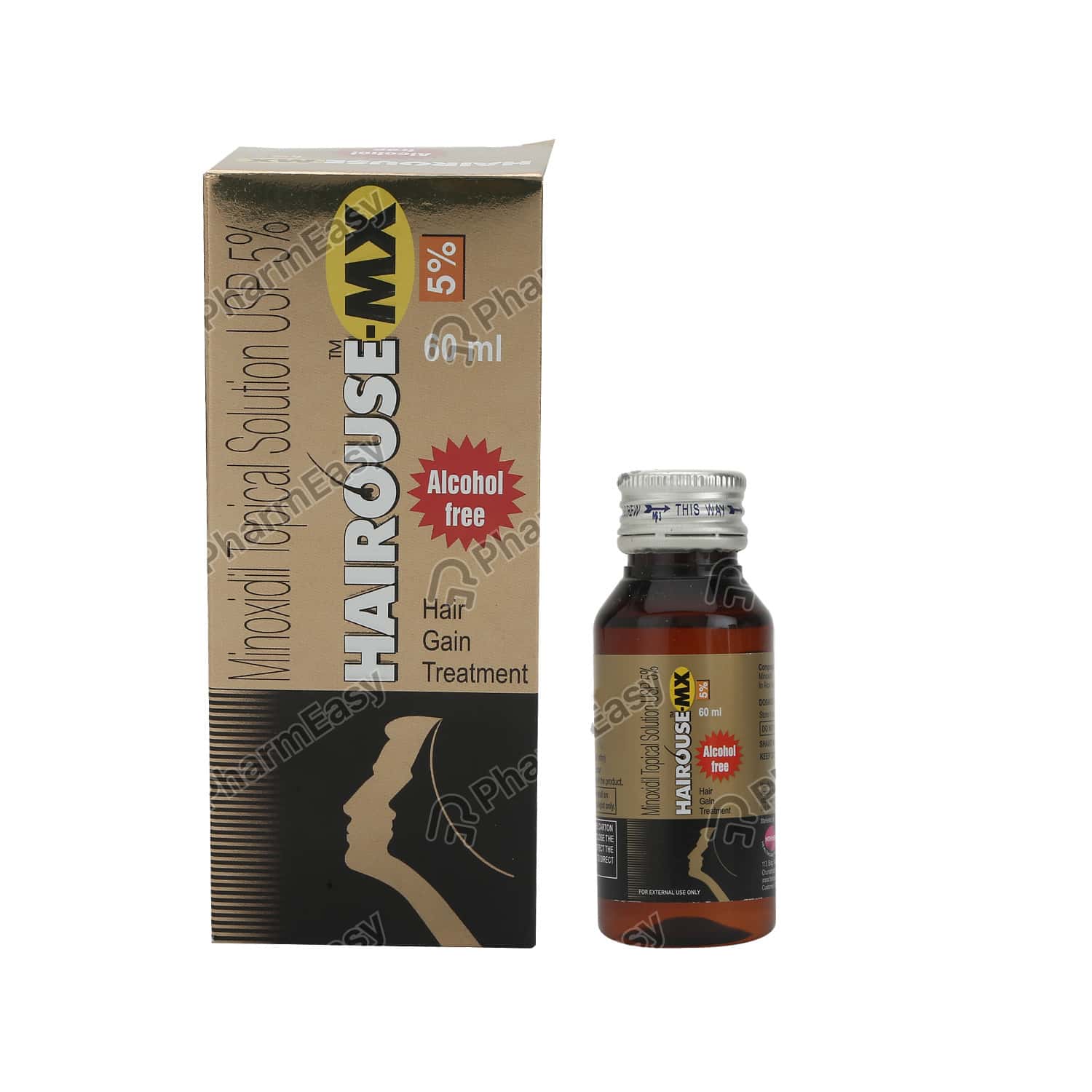 Hairouse Mx 5 % Skin Solution (60) - Uses, Side Effects, Dosage ...