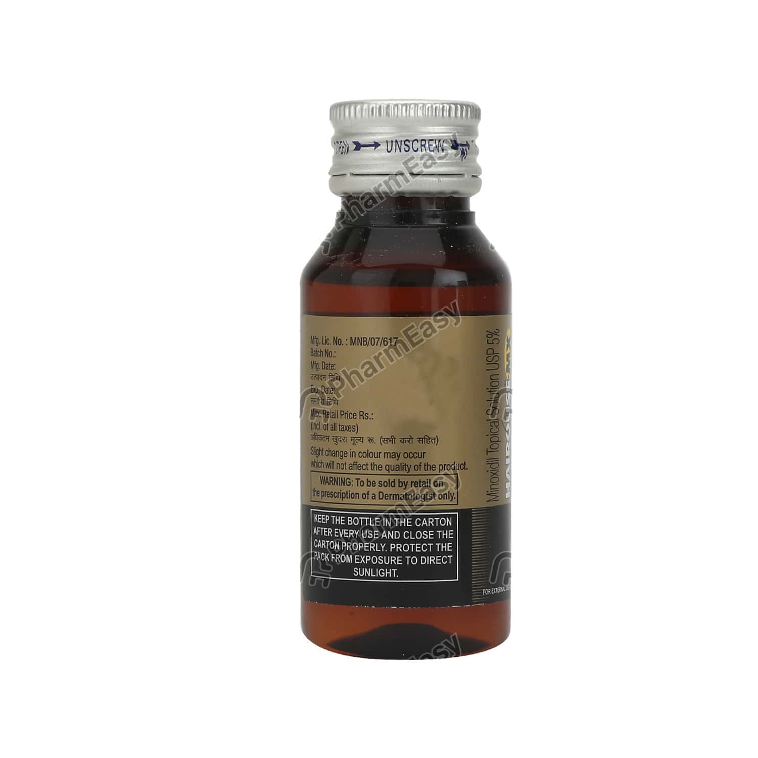Hairouse Mx 5 % Skin Solution (60) - Uses, Side Effects, Dosage ...
