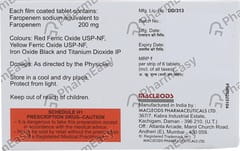 Orpenem 200 MG Tablet (6): Uses, Side Effects, Price & Dosage | PharmEasy