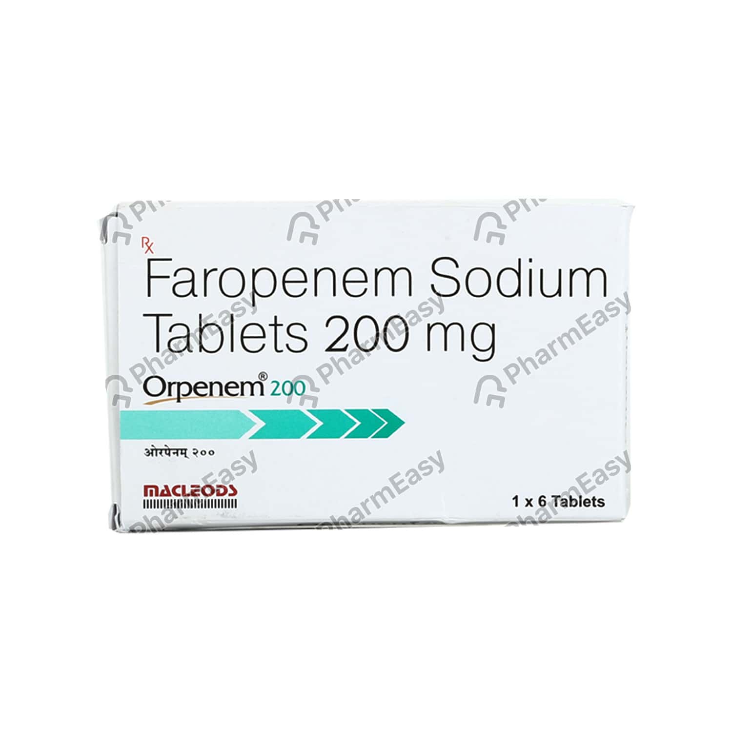Buy Orpenem 200 MG Tablet (6) Online at Flat 18% OFF* | PharmEasy
