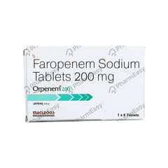 Buy Orpenem 200 MG Tablet (6) Online at Flat 18% OFF* | PharmEasy
