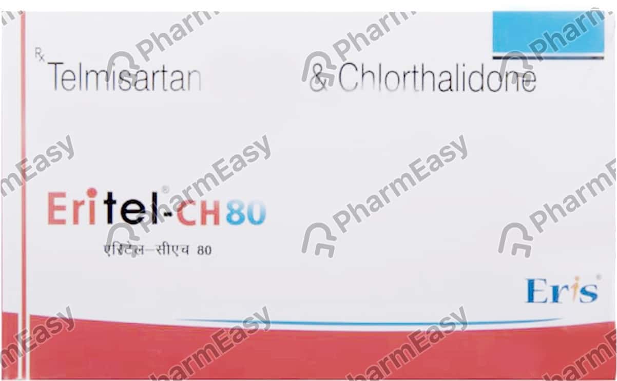 Eritel Ch 80mg Strip Of 10 Tablets: Uses, Side Effects, Price & Dosage ...