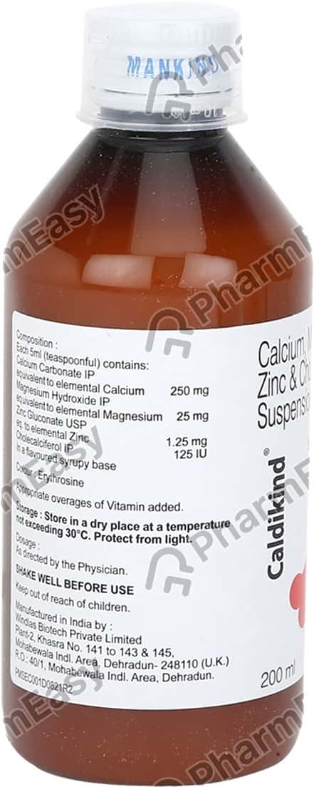 Buy Caldikind Bottle Of 200ml Suspension Online at Flat 15% OFF | PharmEasy