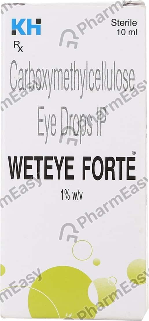 Weteye Forte 0.1 % Eye Drop (10): Uses, Side Effects, Price & Dosage ...