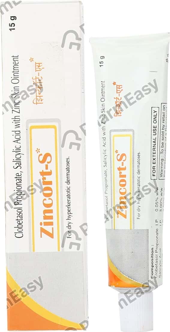 Zincort S Oint 15gm: Uses, Side Effects, Price, Dosage & Composition ...