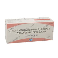 Tazloc Beta 50mg Tablet - Uses, Side Effects, Dosage, Composition ...