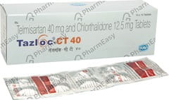 Tazloc-CT 40 Tablet: Uses, Side-effects, Price, Dosage & More Info ...