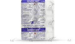 Tendocare Strip Of 15 Tablets: Uses, Side Effects, Price & Dosage ...