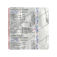 Thiox Od 8mg Capsule - Uses, Side Effects, Dosage, Composition & Price ...
