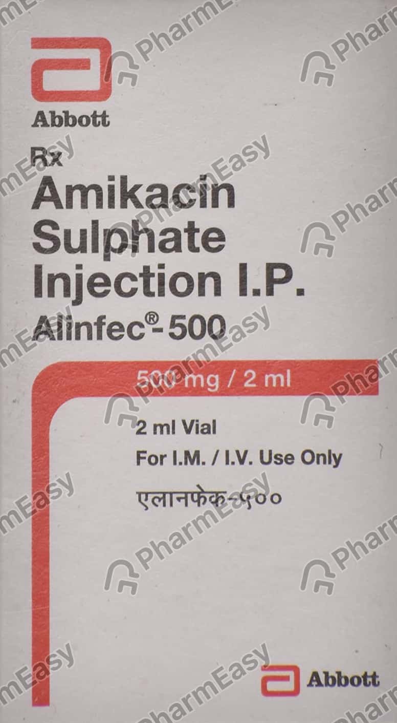 Alinfec 500 MG Injection (2): Uses, Side Effects, Price & Dosage ...