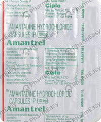 Amantrel 100 MG Capsule (15): Uses, Side Effects, Price & Dosage ...