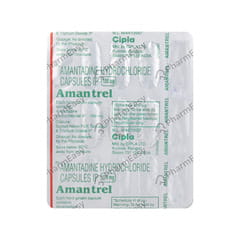 Amantrel 100 MG Capsule (15): Uses, Side Effects, Price & Dosage ...