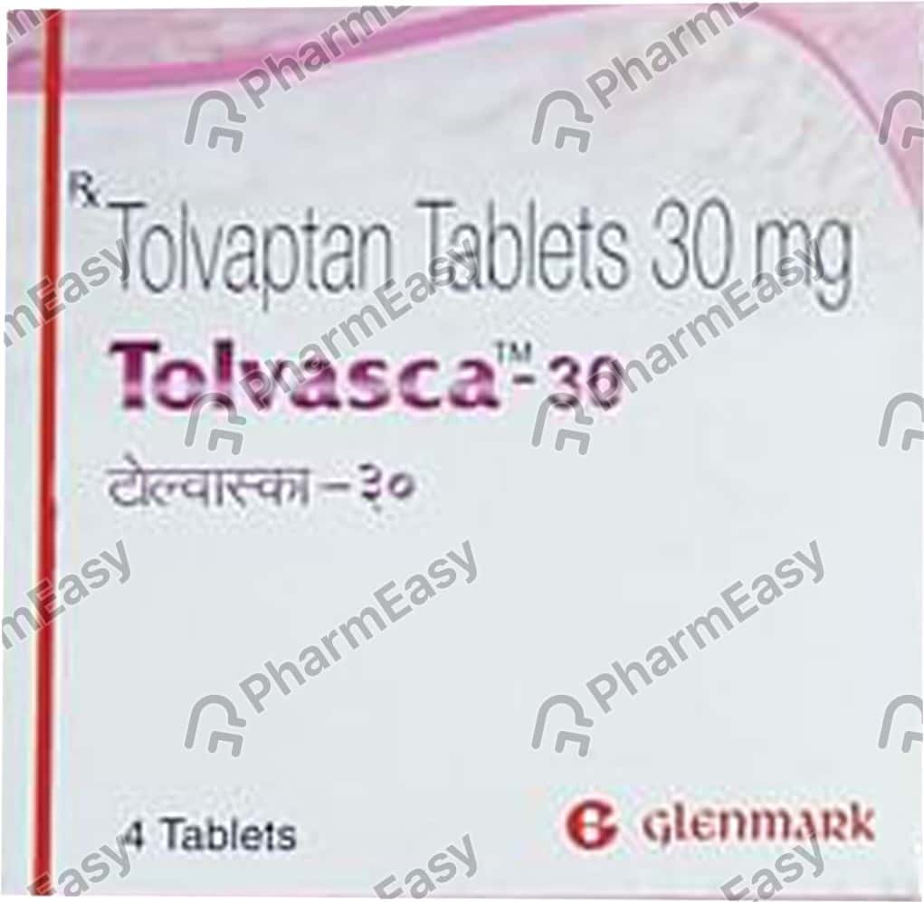 Tolvasca 30 MG Tablet (4): Uses, Side Effects, Price & Dosage | PharmEasy