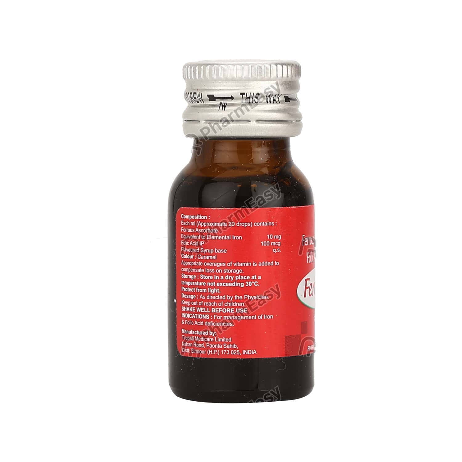 Feris Drops - Uses, Side Effects, Dosage, Composition & Price | PharmEasy