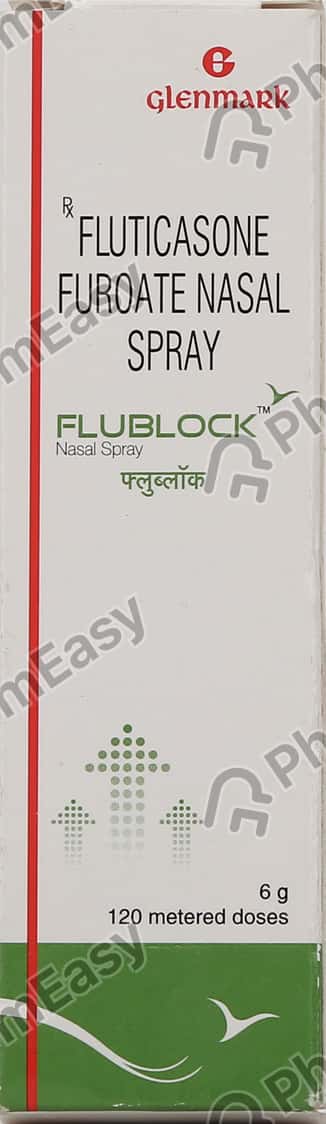 Flublock 27.5 MCG Nasal Spray (120): Uses, Side Effects, Price & Dosage ...