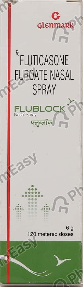 Flublock 27.5 MCG Nasal Spray (120): Uses, Side Effects, Price & Dosage ...