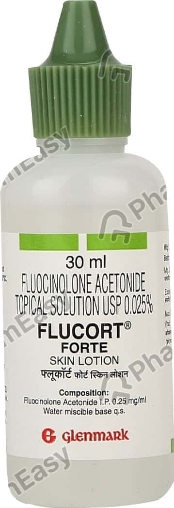 Flucort Forte 0.025 % Lotion (30): Uses, Side Effects, Price & Dosage ...