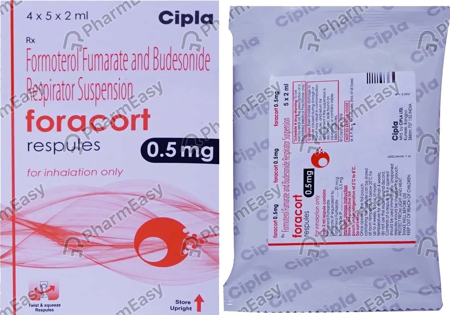 Formonide 0.5mg 2ml Packet Of 7 Respules: Uses, Side Effects, Price ...