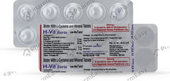 H-Vit Forte Tablet: Uses, Side-effects, Price, Dosage & More Info ...
